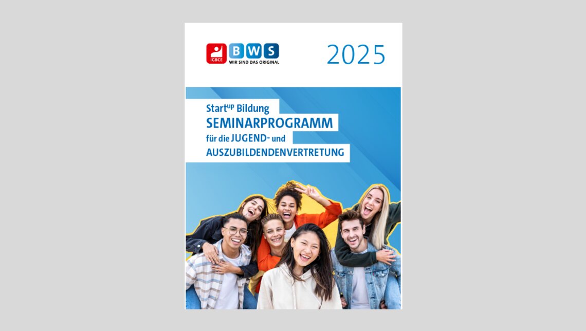 Seminarprogramm: alle Veranstaltungen auf einen Blick | IGBCE BWS